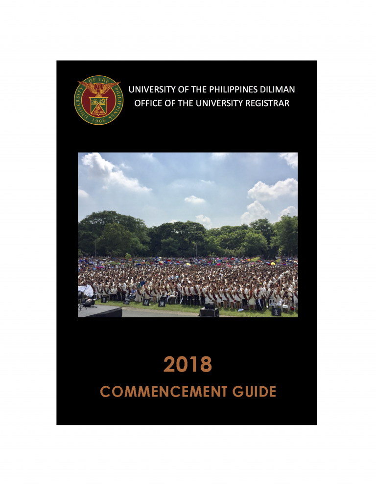 2018 Commencement Guide – College of Education