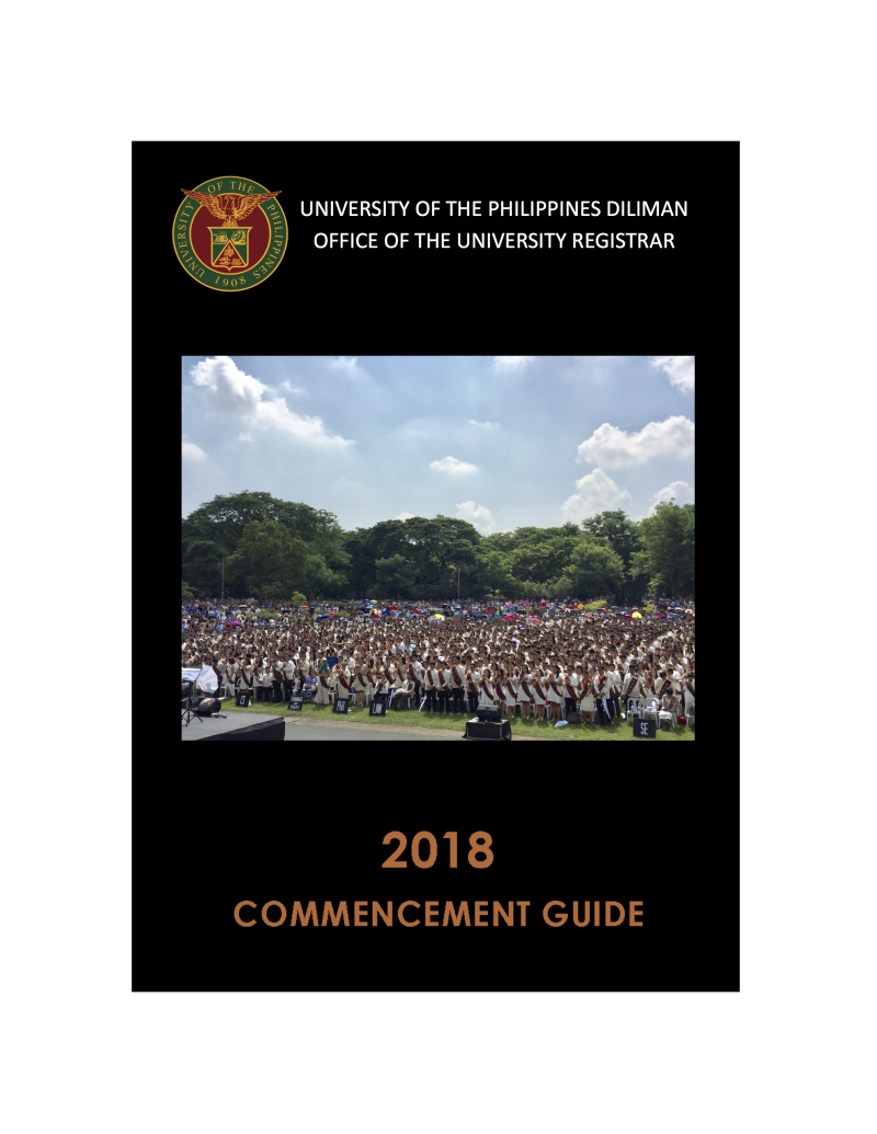 2018 Commencement Guide – College of Education