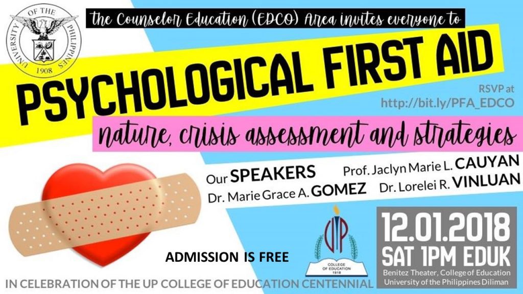 Psychological First Aid – College of Education