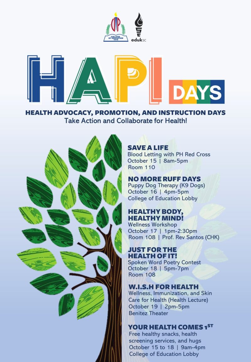 HAPI Days 2019 – College of Education