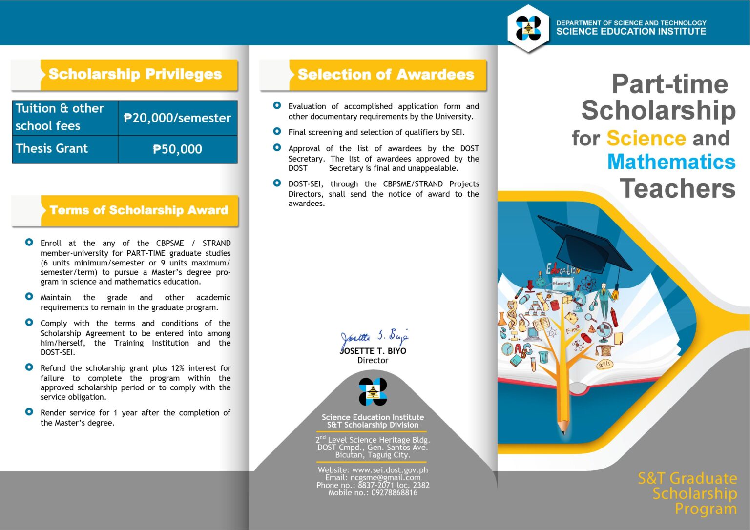 Financial Assistance – College of Education