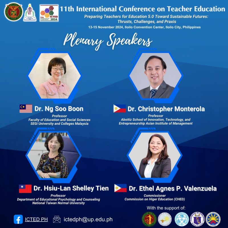 ICTED 2024 Plenary Speakers – College of Education